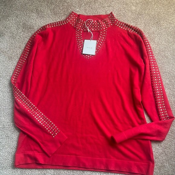 Sweaters | Womens Red Sweater | Poshmark